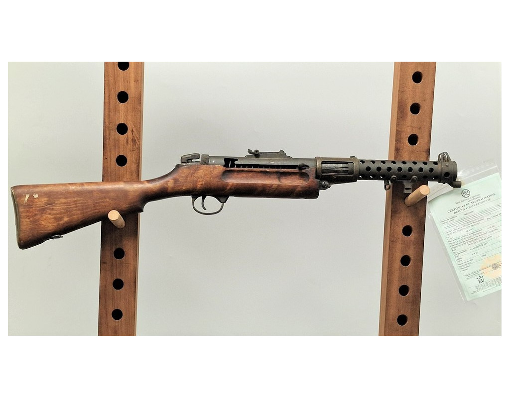 PM Pistolet Mitrailleur LANCHESTER MKI monomatricule NEUTRA DECO UE...