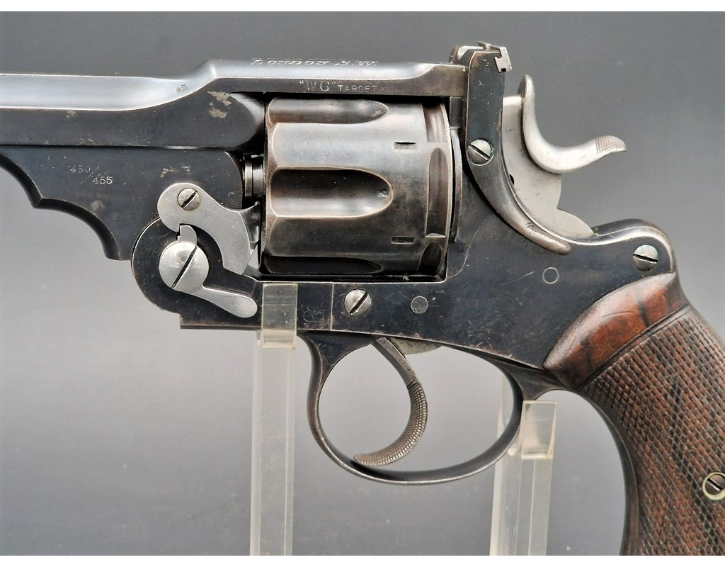 REVOLVER DE TIR WEBLEY TARGET 1892 WG GREEN ARMY MODEL 1896 Calibr...