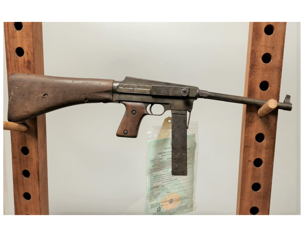 WW2 MAQUIS PM MAS 38 PISTOLET MITRAILLEUR PM MAS38 MAS 1938 NEURA D ...
