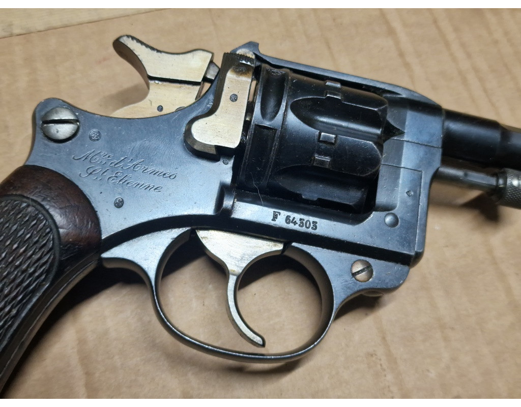 REVOLVER MAS 1892 de 1895 MANUFACTURE ARME DE SAINT ETIENNE FRANCE ...