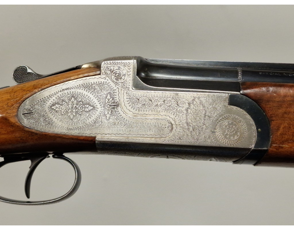 FUSIL CHASSE SUPERPOSE CONTRE PLATINES et EJECTEURS CALIBRE 12/70 A...