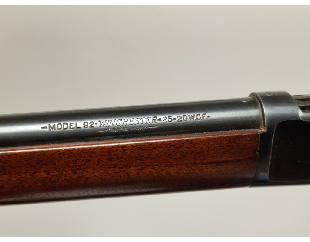 WINCHESTER MODEL 1892 RIFLE 25-20 CALIBER de 1903 NEUVE D'ORIGINE 2...