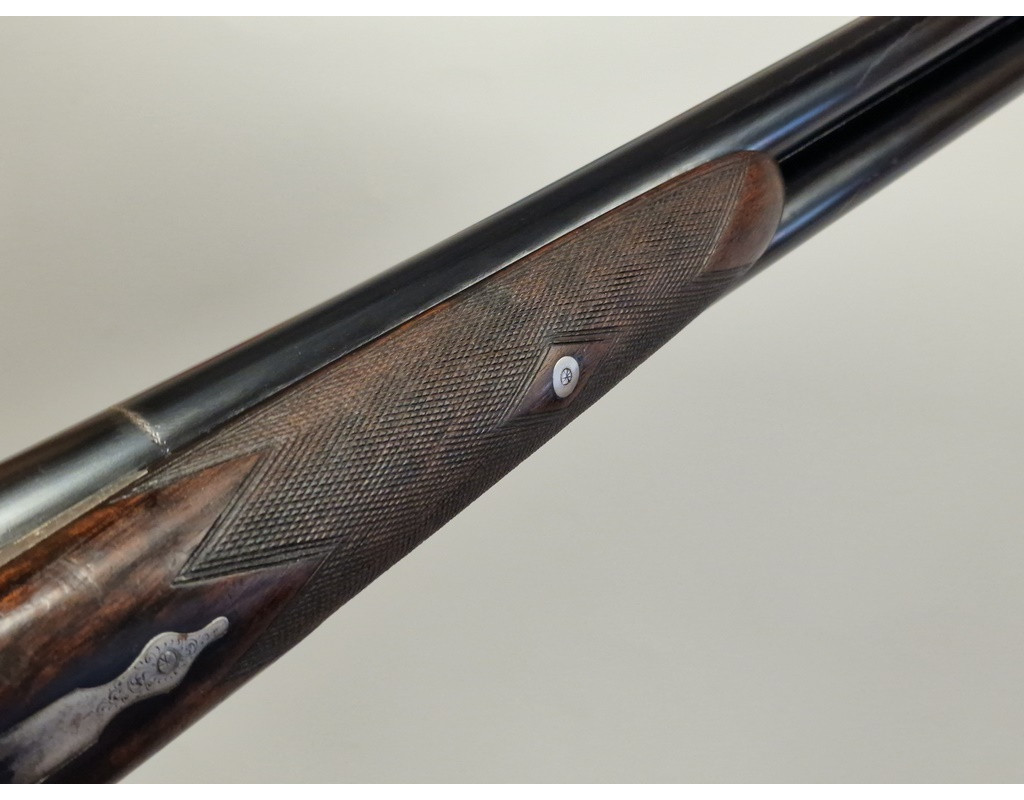 FUSIL CHASSE DARNE PETTIE CLE MODELE R11 BOIS MONOBLOC CALIBRE 16/6...