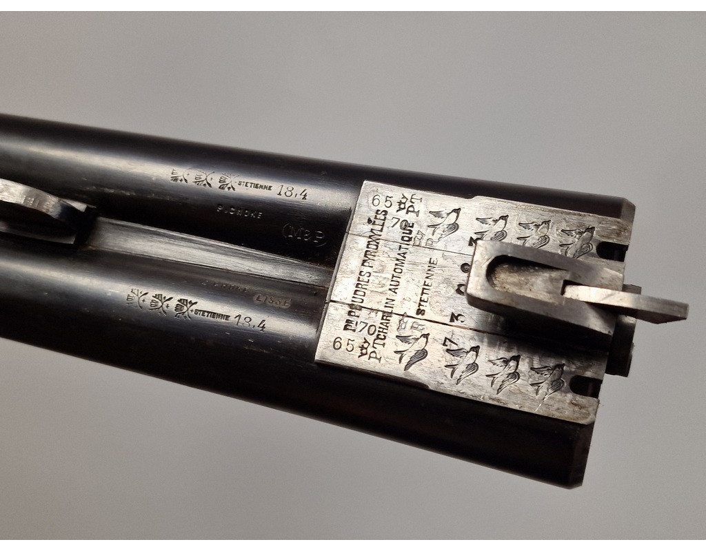 FUSIL CHASSE LUXE CHARLIN AUTOMATIQUE 8 HIRONDELLES CALIBRE 12/70 a...