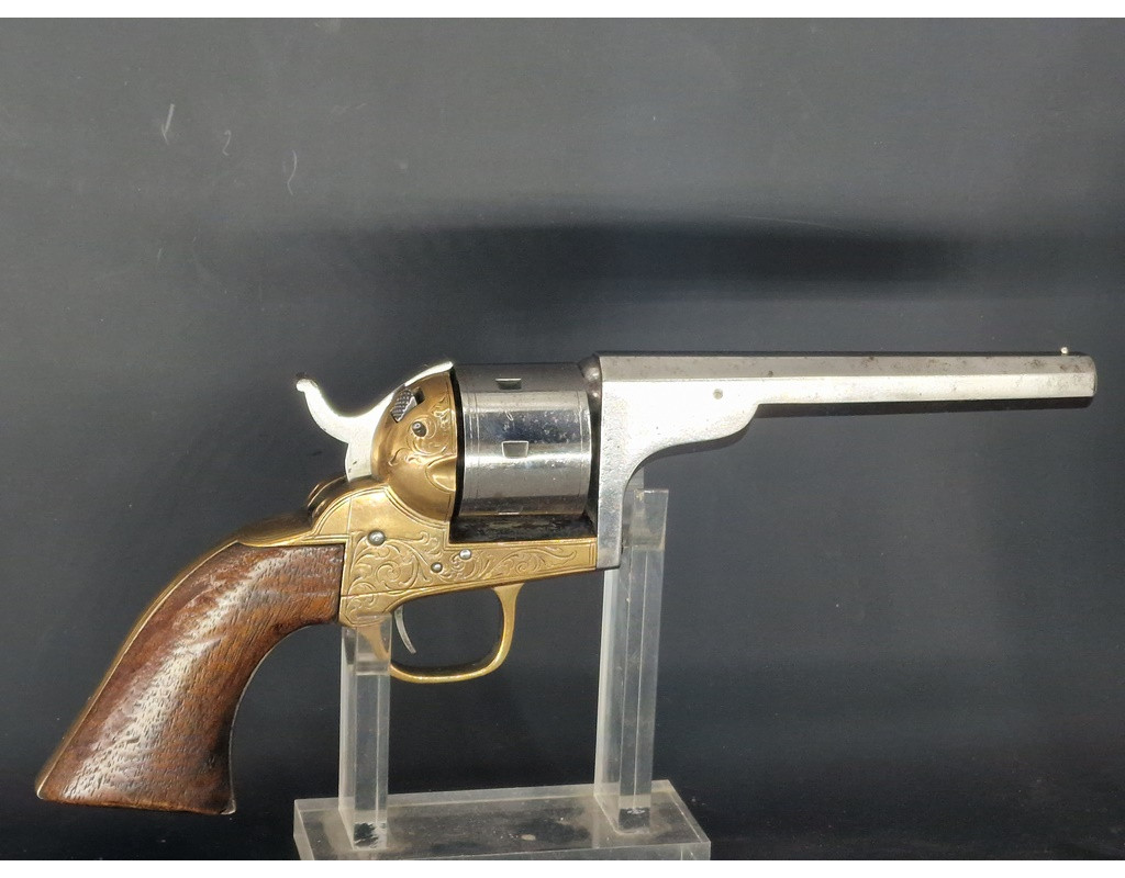 MOORE PATENT FIREARMS COMPANY SINGLE ACTION BELT REVOLVER 1860 Cali...