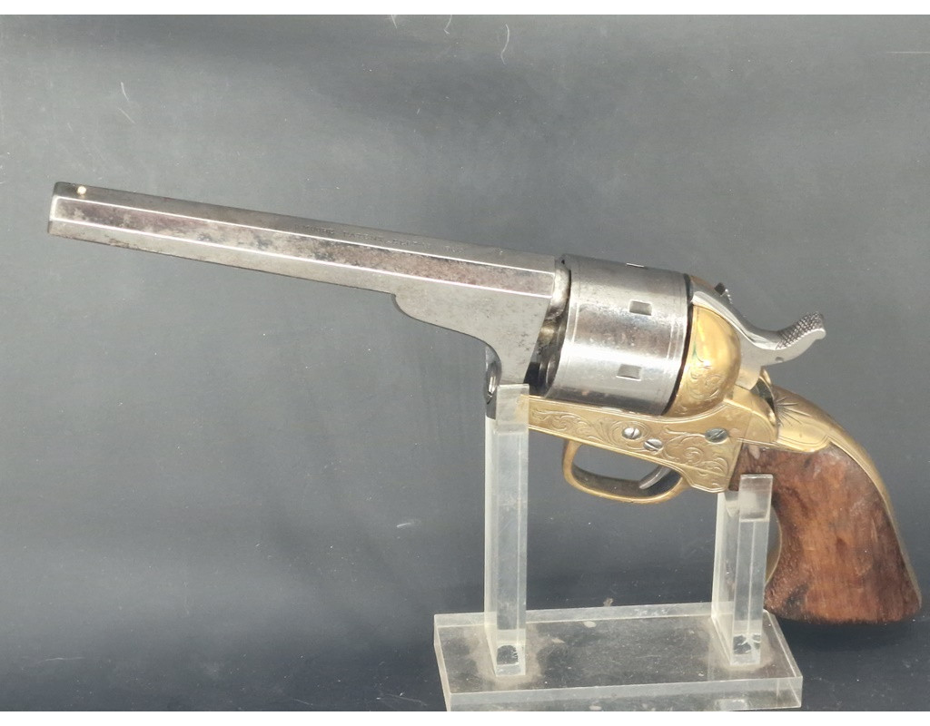 MOORE PATENT FIREARMS COMPANY SINGLE ACTION BELT REVOLVER 1860 Cali...
