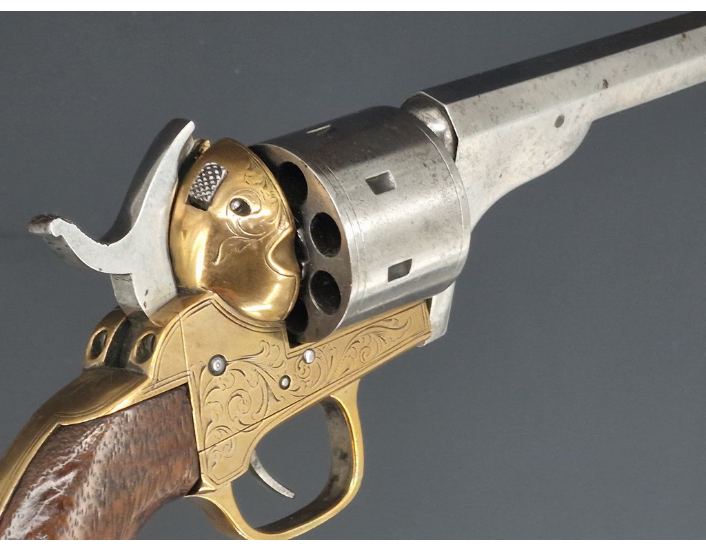 MOORE PATENT FIREARMS COMPANY SINGLE ACTION BELT REVOLVER 1860 Cali...