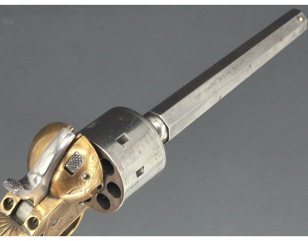 MOORE PATENT FIREARMS COMPANY SINGLE ACTION BELT REVOLVER 1860 Cali...