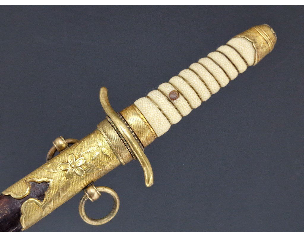 WW2 DAGUE D'OFFICIER DE LA MARINE IMPERIALE JAPONAISE - JAPON Secon...