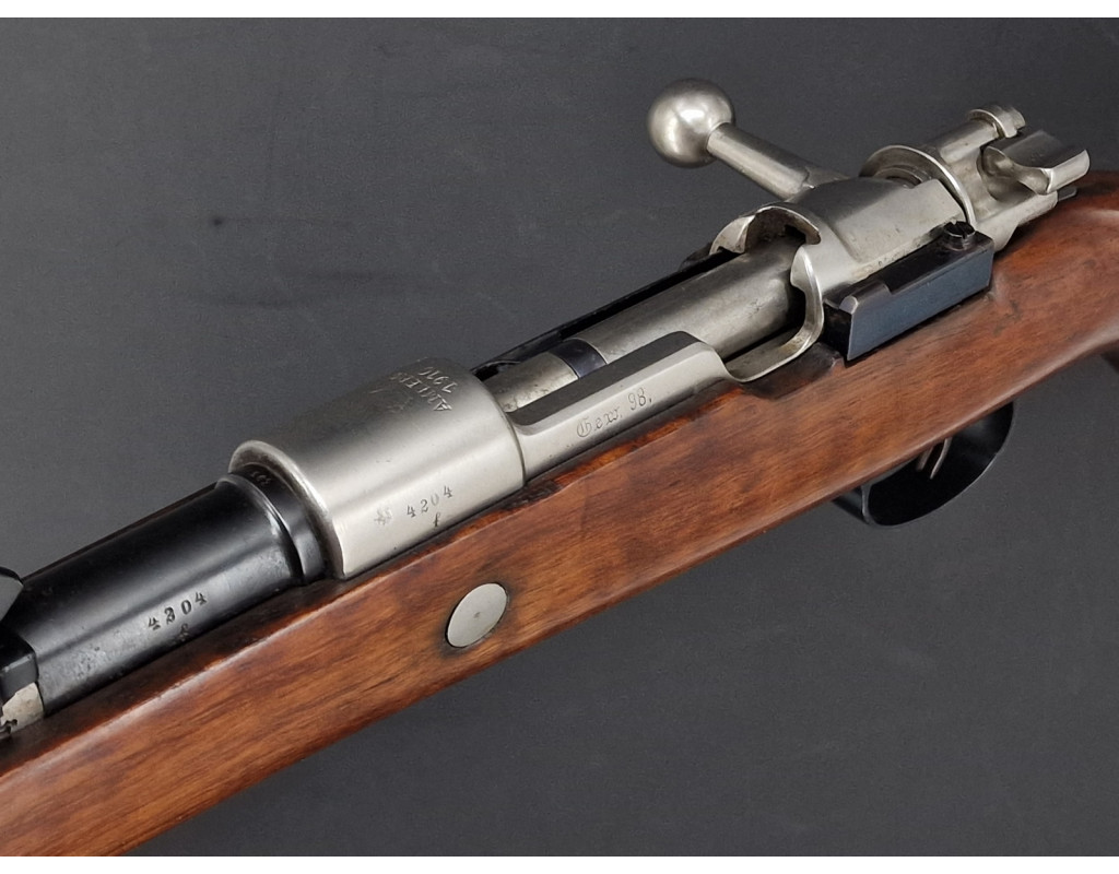 FUSIL 98G MAUSER GEWEHR G98 CALIBRE 22LR AMBERG 1916 MODIFICATION...