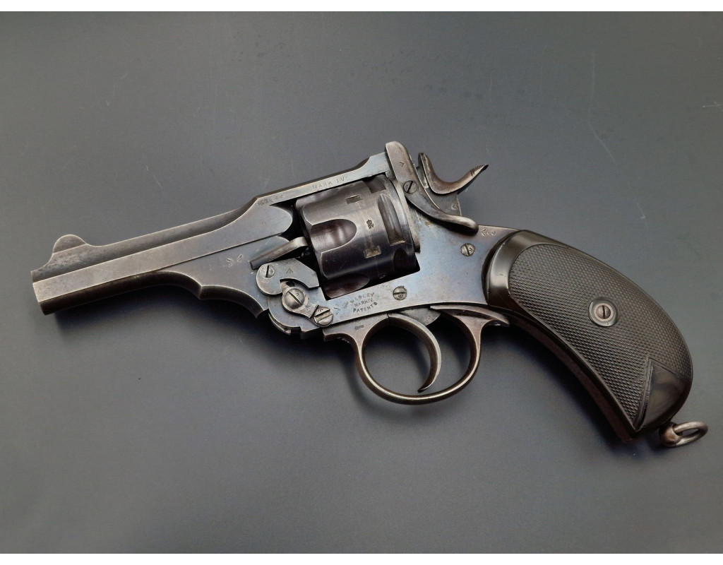 REVOLVER WEBLEY MARK IV Modèle 1898 Calibre 455 GUERRE DES BOERS