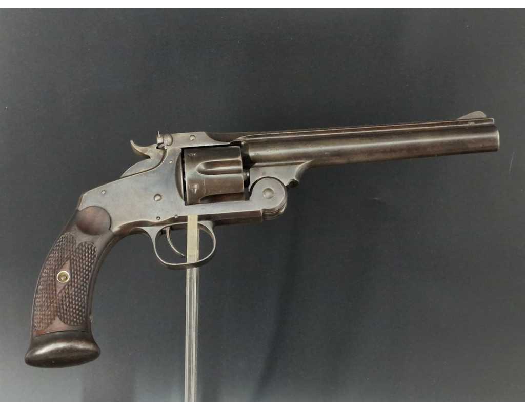 REVOLVER SMITH ET WESSON NEW MODEL NUMERO 3 SINGLE ACTION CALIBRE 4...