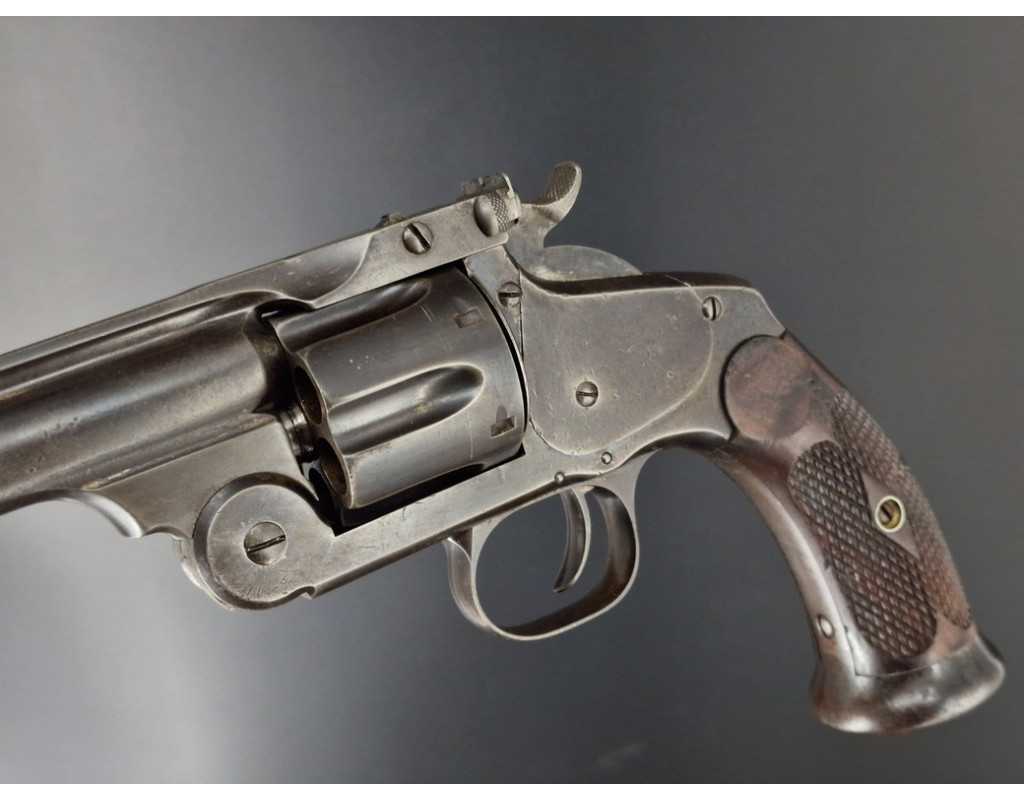 REVOLVER SMITH ET WESSON NEW MODEL NUMERO 3 SINGLE ACTION CALIBRE 4...