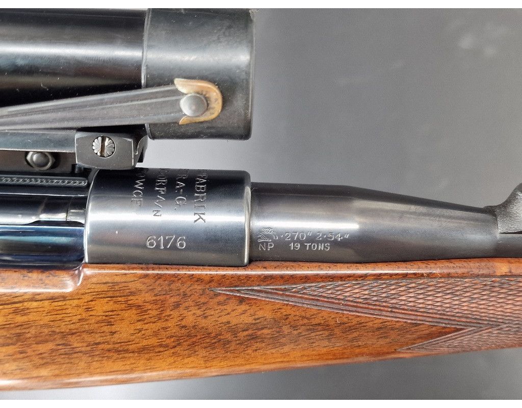 CARABINE CHASSE 275 RIGBY calibre 270 WINCHESTER - GB XXè 6176-5