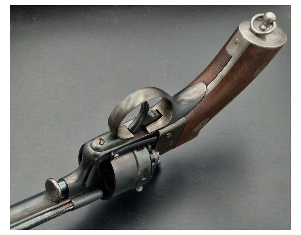 LF1 PROTOTYPE REVOLVER D'ESSAI LEFAUCHEUX MODELE 1868 1er TYPE NUME...