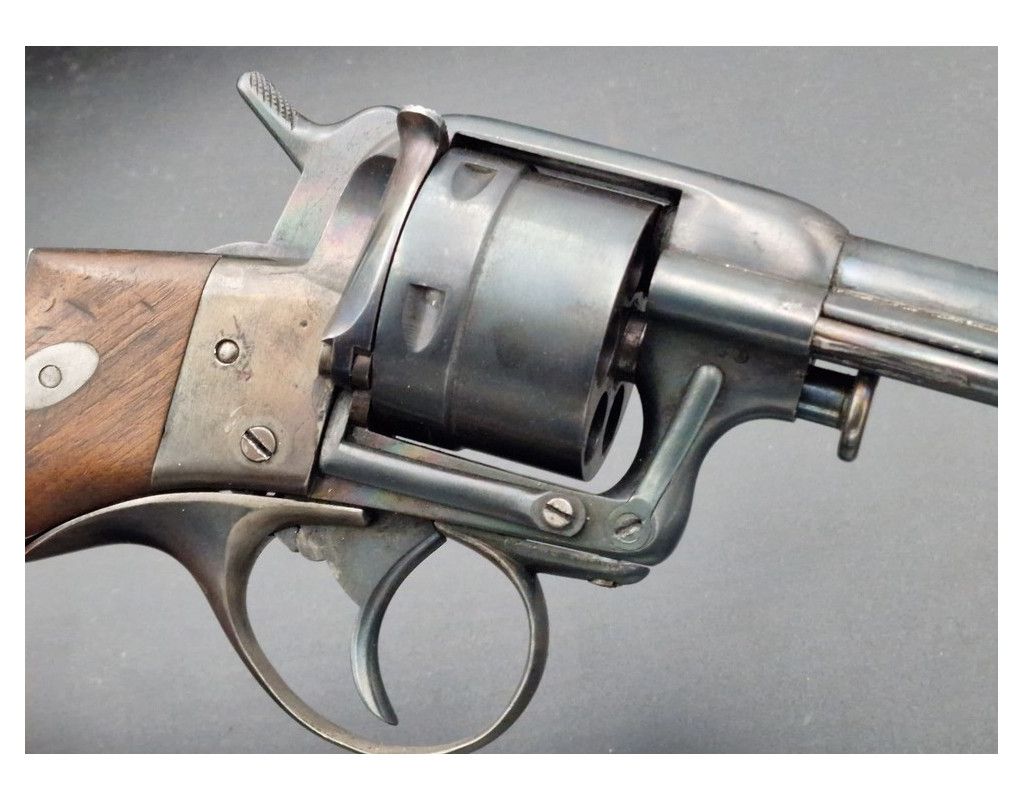 LF1 PROTOTYPE REVOLVER D'ESSAI LEFAUCHEUX MODELE 1868 1er TYPE NUME...