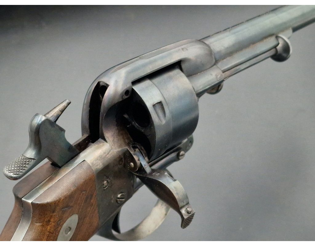 LF1 PROTOTYPE REVOLVER D'ESSAI LEFAUCHEUX MODELE 1868 1er TYPE NUME...