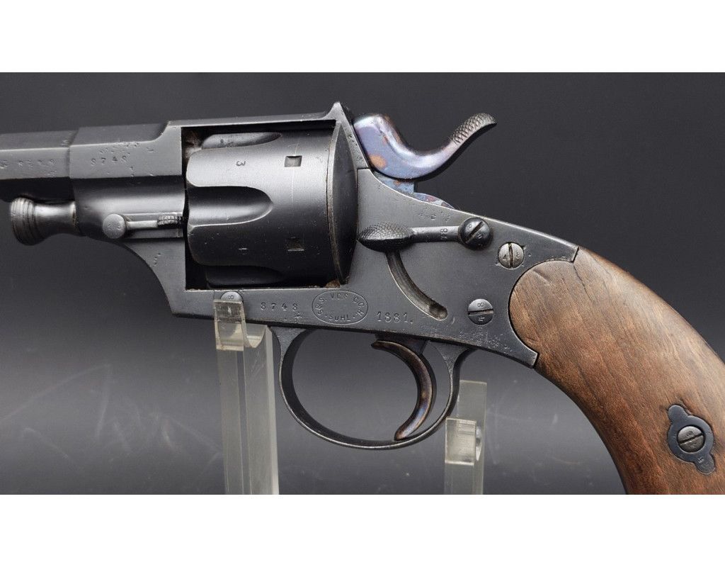 REVOLVER REICH MODELE 1879 DE 1881 TROUPE SAXON SUHL VCS CGH Calibr...