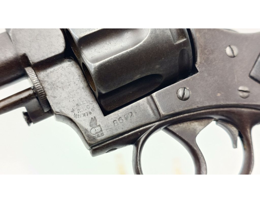 REVOLVER WEBLEY RIC NUMERO 1 CALIBRE 476 CF POLICE IRLANDAISE XIXè