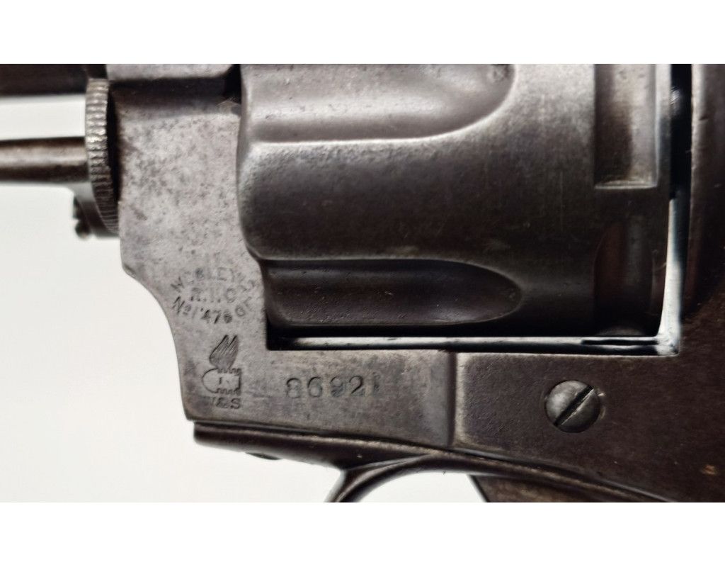 REVOLVER WEBLEY RIC NUMERO 1 CALIBRE 476 CF POLICE IRLANDAISE XIXè