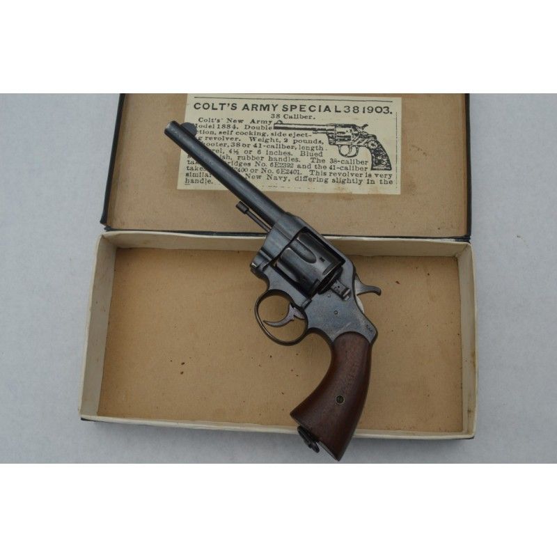COLT 1895 US ARMY 1903 REVOLVER Unique modèle MILITAIRE US ARMY à p...