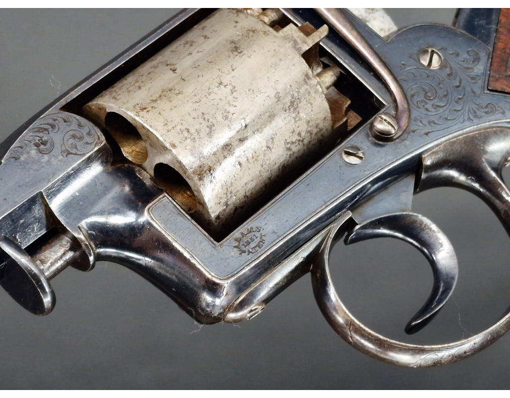 COFFRET REVOLVER DEANE ADAMS Modèle 1851 DRAGOON PIRLOT FRERES à Li...