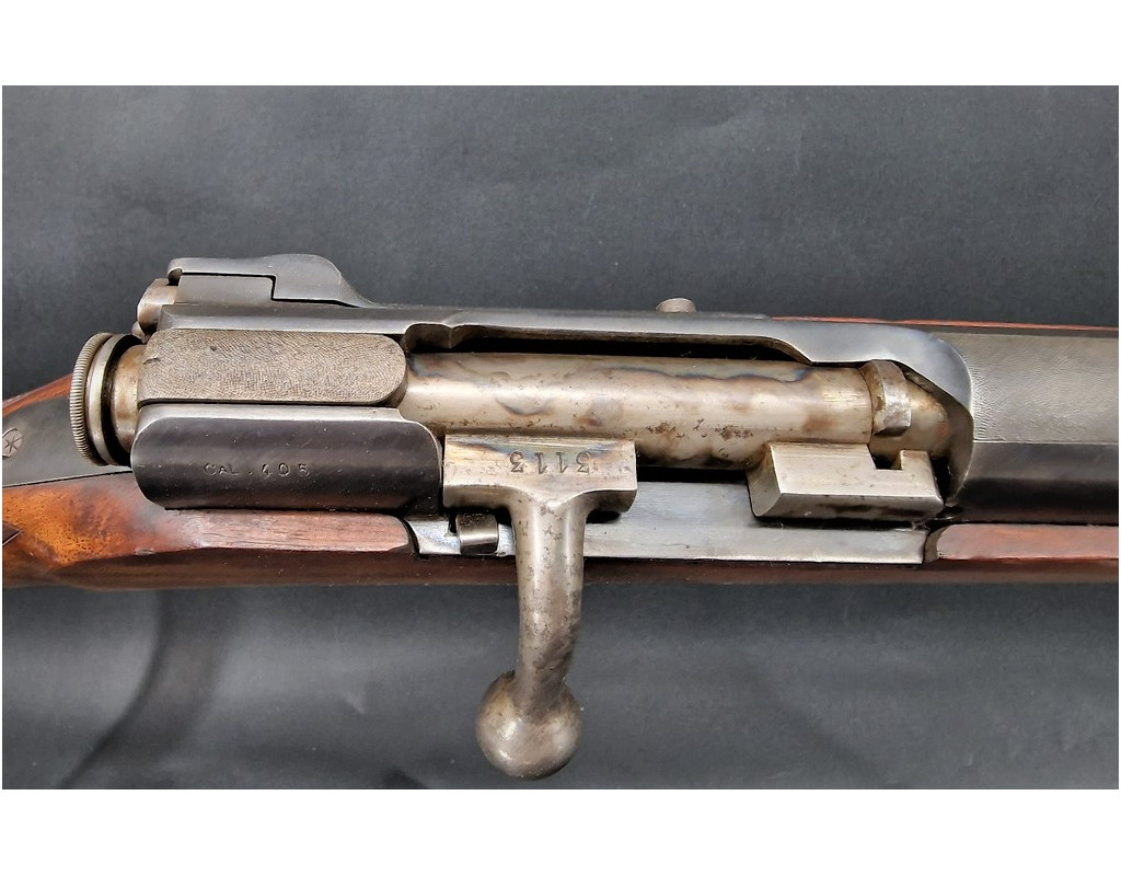 CARABINE RIVAL SYSTEME DAUDETEAU CALIBRE 405 WINCHESTER MANUFACTURE...