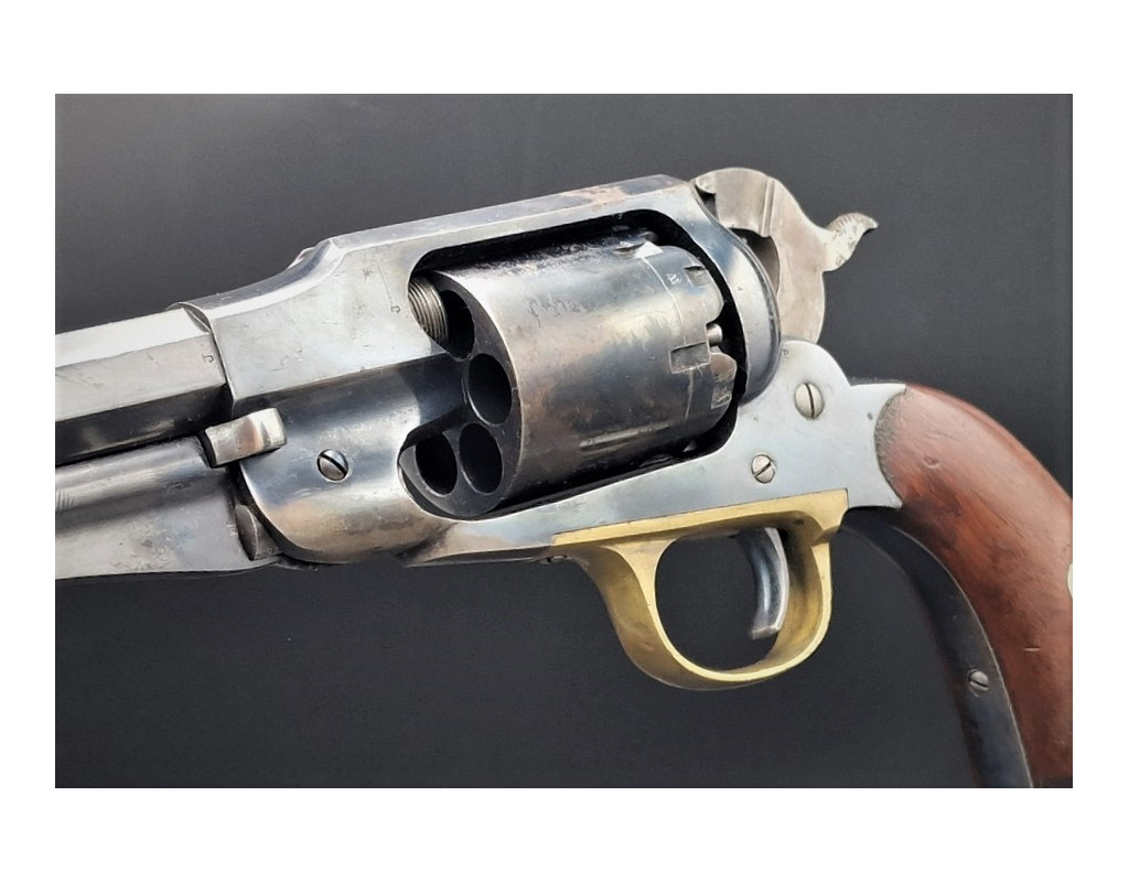 EXCEPTIONNEL REVOLVER CIVIL WAR US REMINGTON 1858 NEW MODEL ARMY 18...