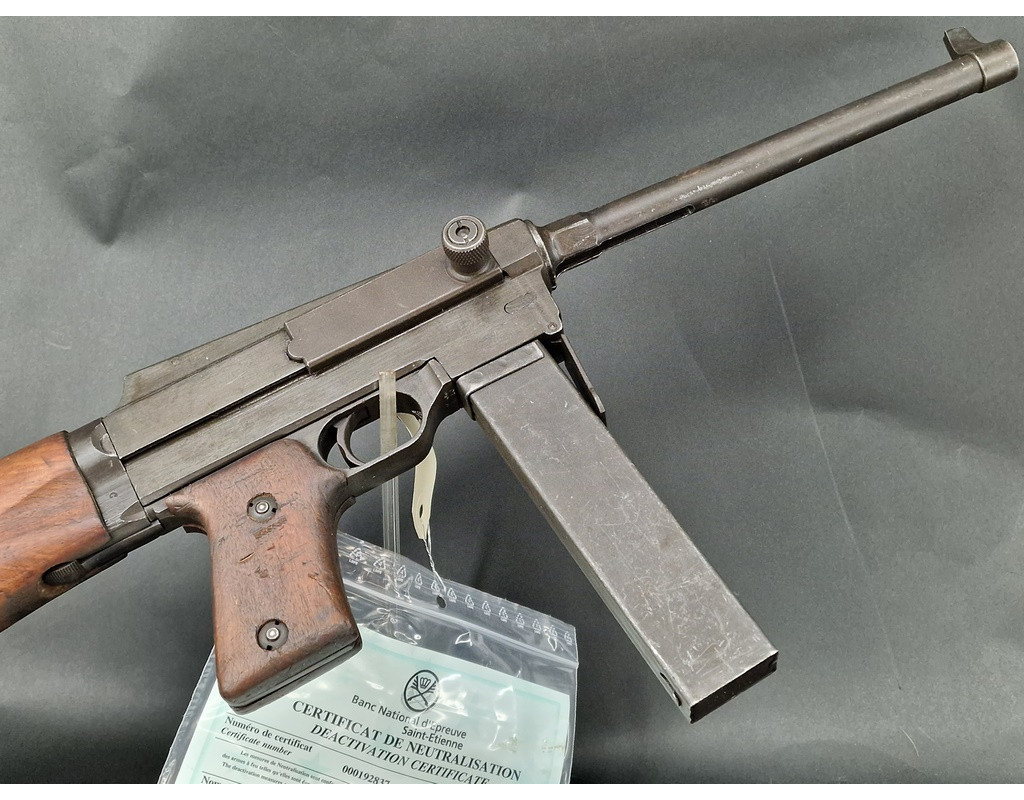 WW2 MAS 38 PISTOLET MITRAILLEUR PM MAS38 MAS 1938 de 1945 - FRANCE ...